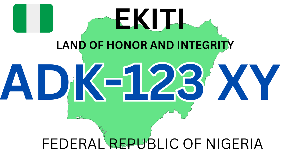 Ekiti State plate number codes - eduweb Ekiti State plate number codes - eduweb